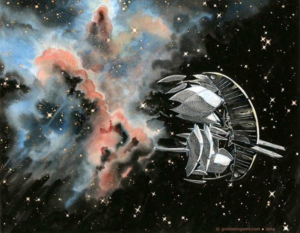 Star Walker’s First Steps [art post] – Goldeen Ogawa